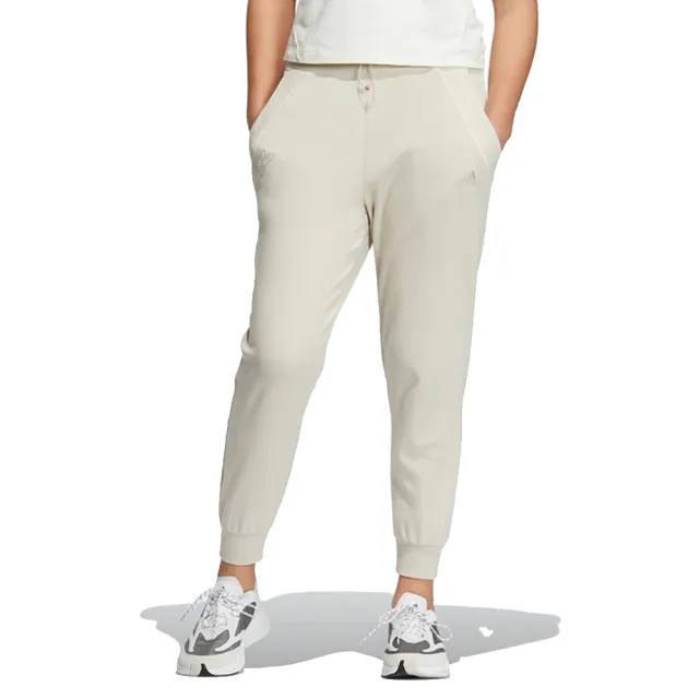 【adidas 愛迪達】運動長褲 新年款 舒適 KN PT 女 - HZ3002 - momo購物網 - 好評推薦 -2022年12月