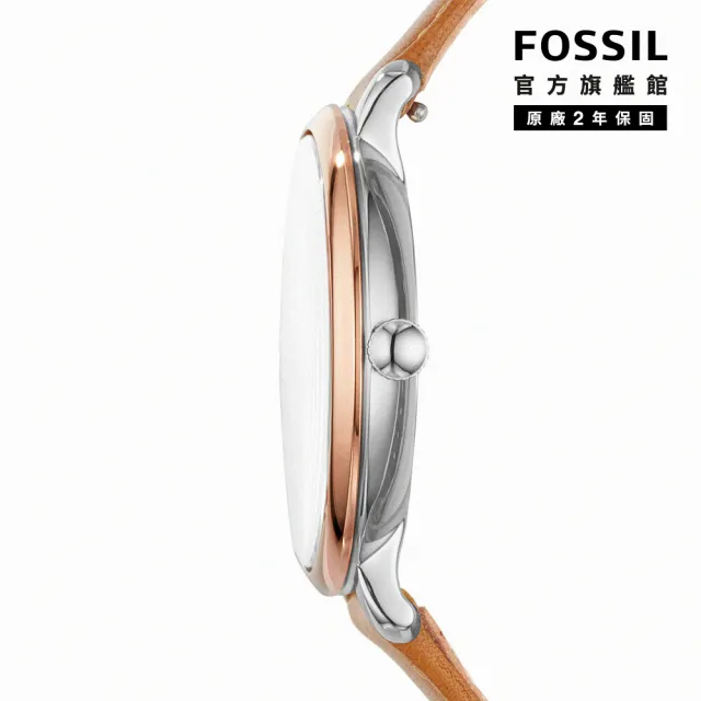 【FOSSIL 官方旗艦館】Jacqueline 經典藍面羅馬數字女錶 棕色真皮錶帶 36MM ES4274 - momo購物網 - 好評推薦 ...