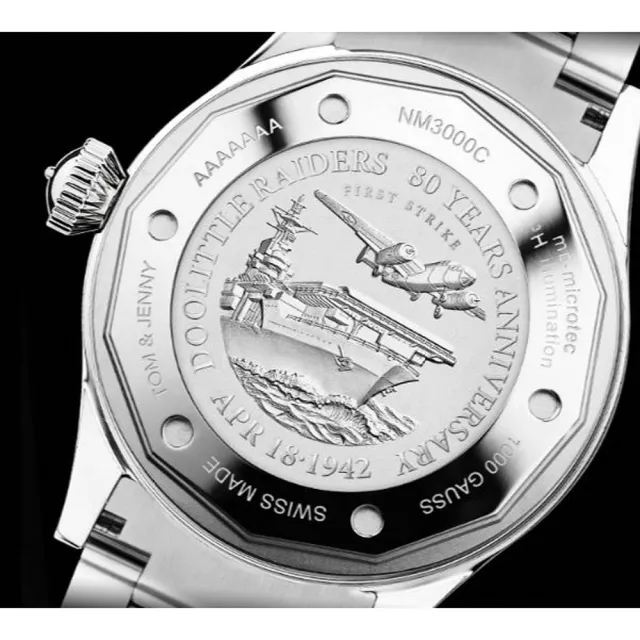 【BALL 波爾】B1_Engineer Master II 彩虹 杜立特突擊隊80周年紀念機械錶-40mm(NM3000C-S1-BER ...