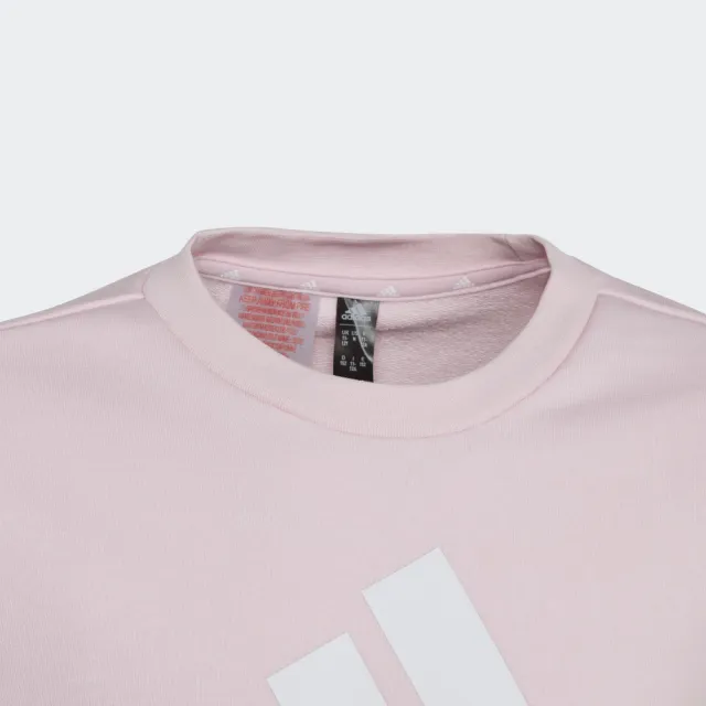 【adidas 愛迪達】上衣 大童 男童 女童 長袖上衣 大學T 運動 亞規 G BL SWT 粉 IC6119 - momo購物網 - 好評 ...