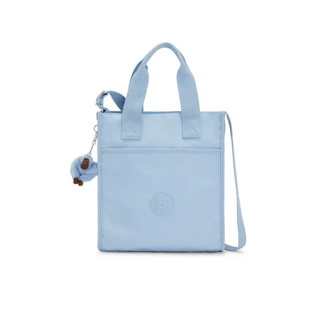 【KIPLING官方旗艦館】淺蔥水藍色手提斜背托特包-INARA M - momo購物網 - 好評推薦 -2023年8月