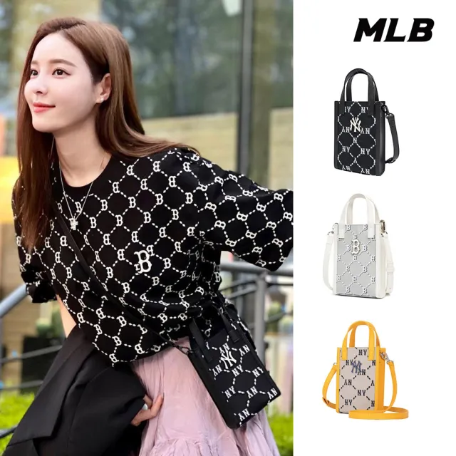 【MLB】零錢包 手機包 小包 MONOGRAM系列 洋基/紅襪隊(3ACRH012N_兩色任選) - momo購物網 - 好評推薦 -2024年1月