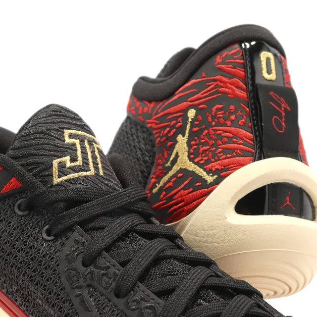【NIKE 耐吉】籃球鞋 Jordan Tatum 1 PF Zoo 黑 紅 低筒 男鞋 喬丹(DX6734-001) - momo購物網 ...