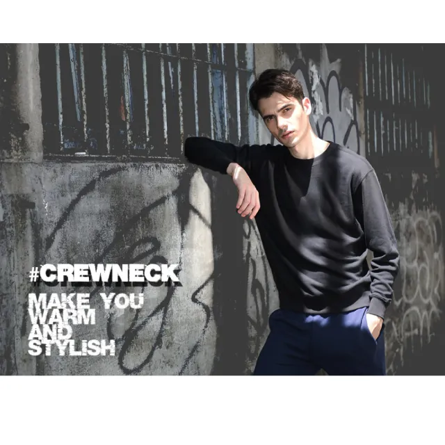 【Corpo X】男女休閒圓領大學T(深藍) - momo購物網 - 好評推薦