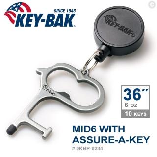 【WCC】KEY BAK MID6 系列中型 36”伸縮鑰匙圈+Assure-A-Key多功能指環(0KBP-0234)-momo購物網 ...
