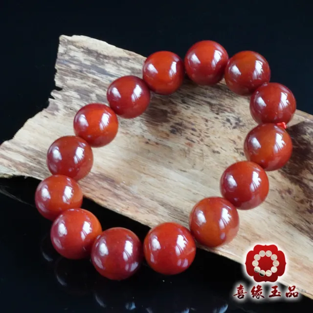 喜緣玉品】天然南紅瑪瑙圓珠念珠手串(15mm) - momo購物網- 好評 喜緣玉品】天然南紅瑪瑙圓珠念珠手串(15mm) - momo購物網- 好評