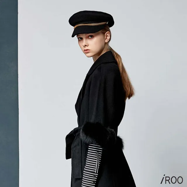 【iROO】流行鍊子軍帽 - momo購物網 - 好評推薦 -2024年10月