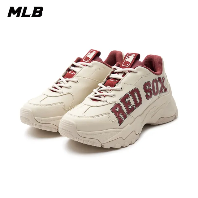【MLB】Varsity厚底老爹鞋 增高鞋 Big Ball Chunky系列 波士頓紅襪隊(3ASHBVS3N-43RDS) - momo ...