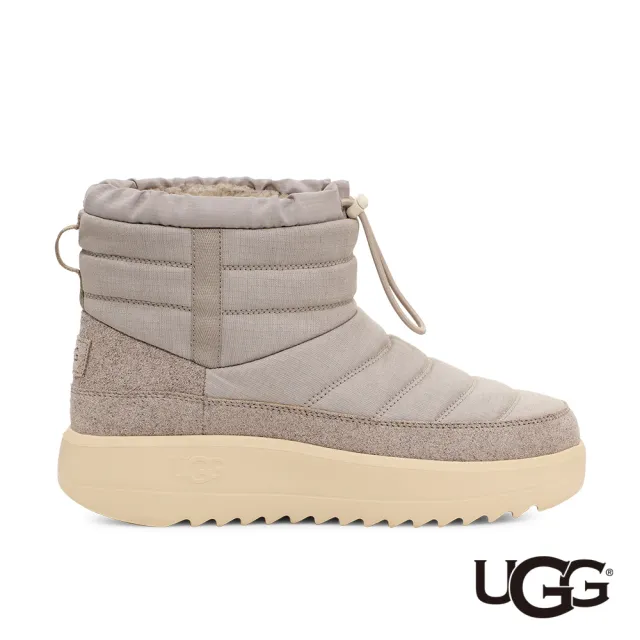 【UGG】男鞋/雨鞋/厚底鞋/雪靴/Maxxer Mini(石頭灰-UG1146714PMC) - momo購物網 - 好評推薦 -2024年2月