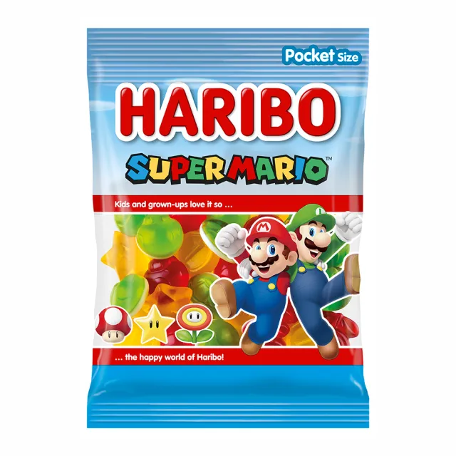 即期品【LINE社群專屬】 HARIBO 哈瑞寶 超級瑪利歐造型Q軟糖(75g*9入)3入組 - momo購物網 - 好評推薦 -2023年12月