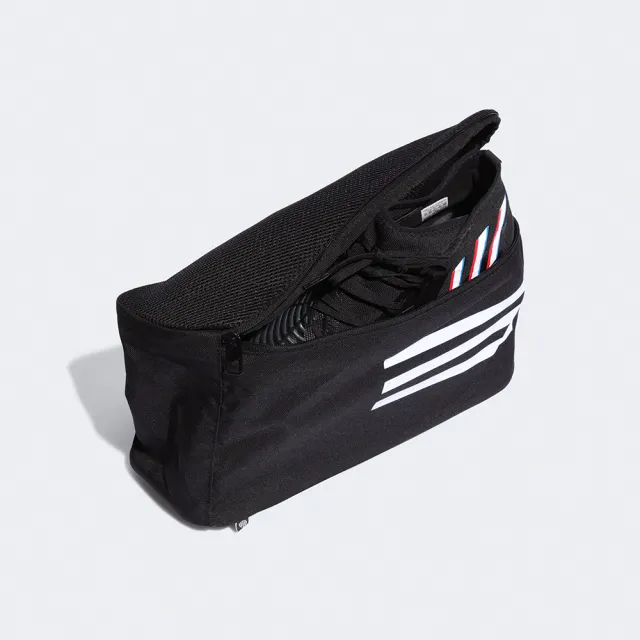 【adidas 愛迪達】Essentials Training Shoe Bag 男款 女款 黑色 健身 訓練 鞋袋 運動包 HT4753 ...