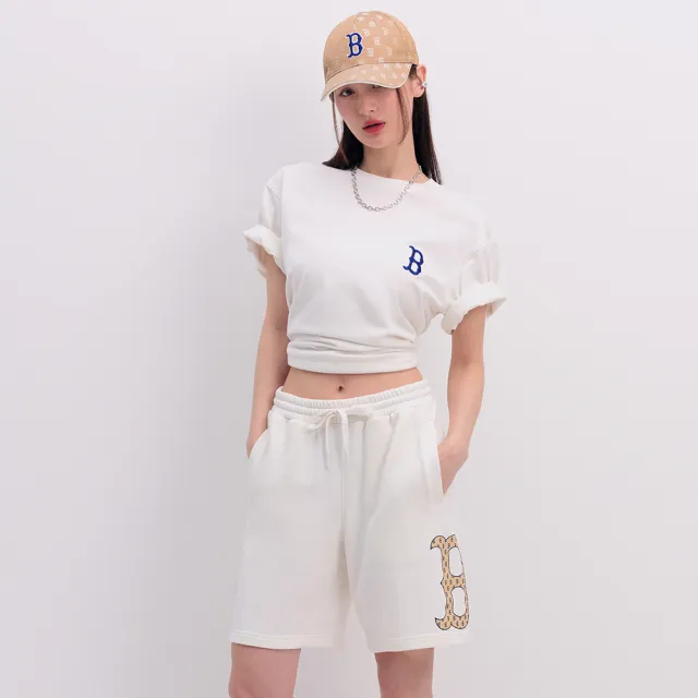 【MLB】短袖T恤 MONOGRAM系列 波士頓紅襪隊(3ATSM0343-43CRS) - momo購物網 - 好評推薦 -2024年3月