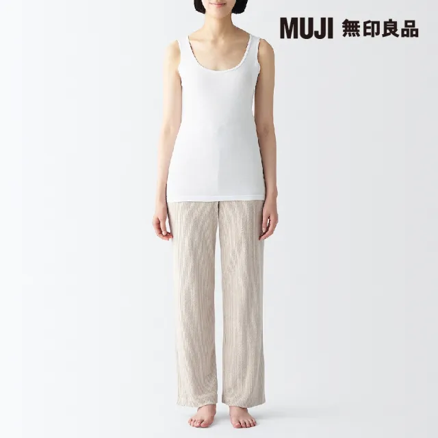 【MUJI 無印良品】女清爽舒適棉質附吸汗墊片坦克背心(共4色) - momo購物網 - 好評推薦 -2024年4月