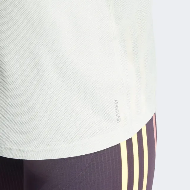 【adidas 愛迪達】OWN THE RUN 短袖上衣(IN1504 男款 運動上衣 專業運動 訓練 吸濕排汗 淡綠) - momo購物網 ...