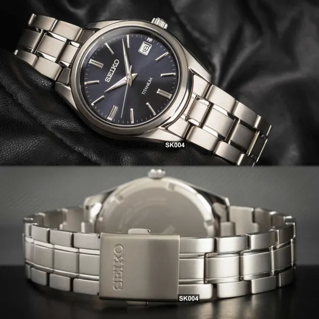 【SEIKO 精工】CS系列鈦金屬石英錶40㎜黑面款 SK004(SUR373P1/6N52-00B0V) - momo購物網 - 好評推薦 ...