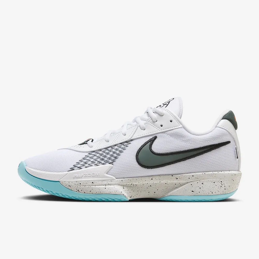 【NIKE 耐吉】AIR ZOOM G.T. CUT ACADEMY EP 白綠 籃球鞋 運動 耐磨(HF5705-130 ∞) - momo ...