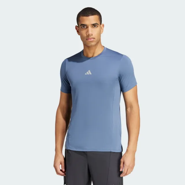 【adidas 愛迪達】HEAT.RDY 短袖上衣(IS3741 男款運動上衣 涼感透氣速乾 吸濕排汗 藍) - momo購物網 - 好評推薦 ...