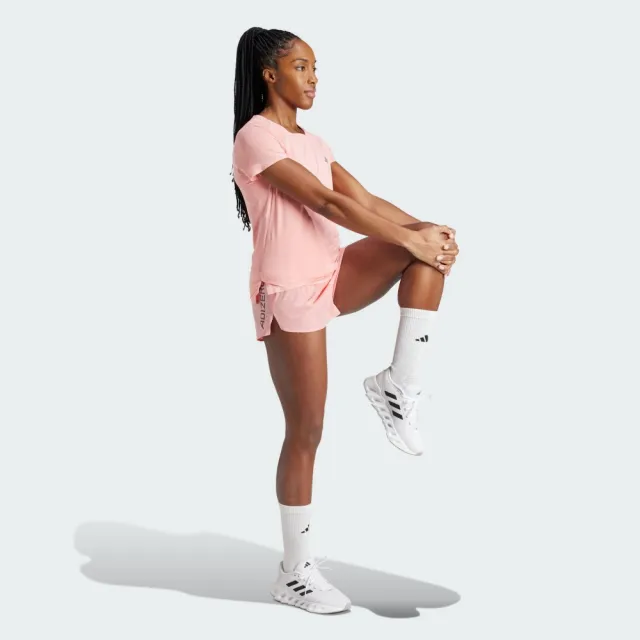 【adidas 愛迪達】ADIZERO 短袖上衣 吸濕排汗 女 IW3216 - momo購物網 - 好評推薦 -2024年7月