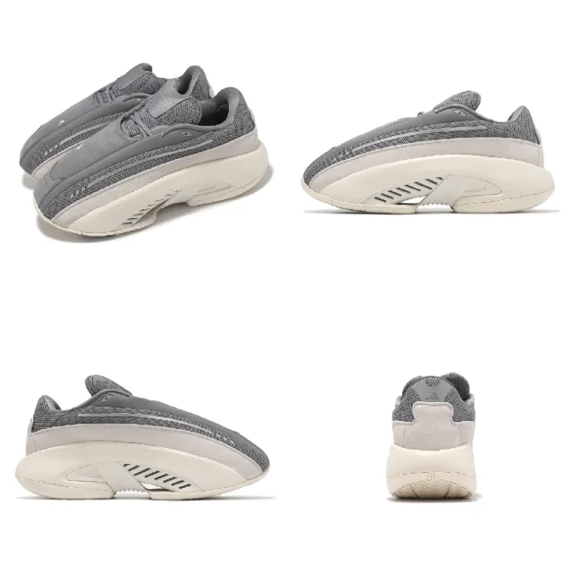 【adidas 愛迪達】籃球鞋 Mad IIInfinity 男鞋 象牙白 灰 麂皮 拼接 未來感 運動鞋 愛迪達(IF4439 ...