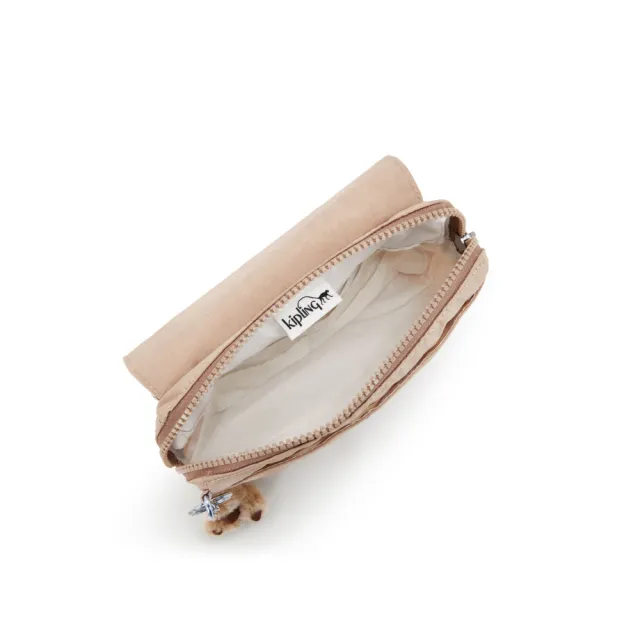 【KIPLING官方旗艦館】溫柔淡雅奶茶色小巧側肩隨身包-AVERILL - momo購物網 - 好評推薦 -2025年3月