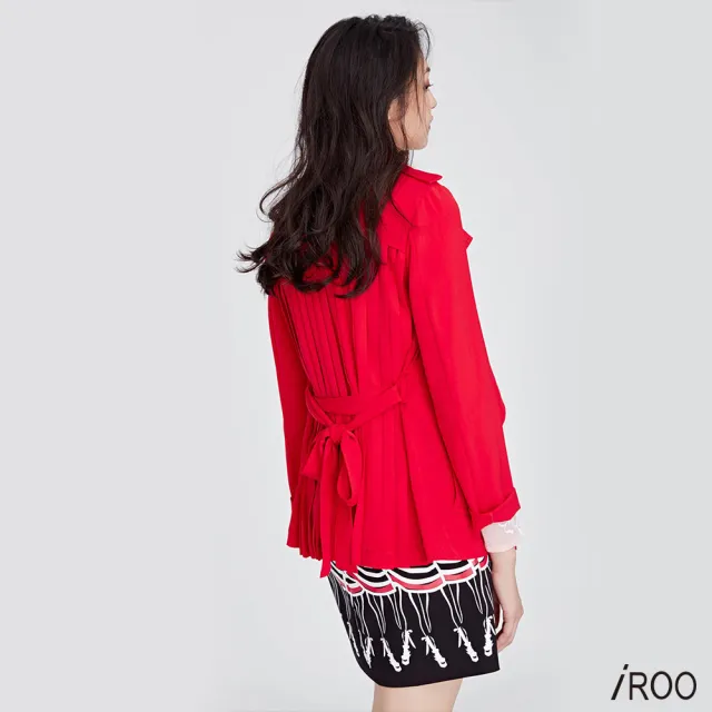 【iROO】都會俐落女人設計長袖外套 - momo購物網 - 好評推薦 -2025年2月