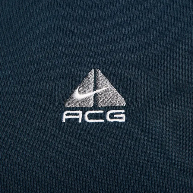【NIKE 耐吉】長袖上衣 男女款 中性款 帽T 運動 AS U ACG TF TUFF FLC PO HOODIE 藍 DH3088-478 ...